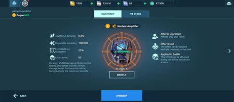 defence mitigation on nuclear amplifier r walkingwarrobots