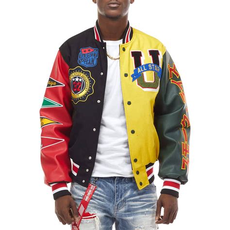 Color Block 1991 All Star Varsity Jacket