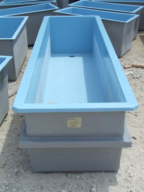 349 Gal Rectangular Fiberglass Tank Hydro Composites Llc