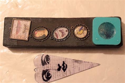 Artist Trading Post Experiments With Ice Resin