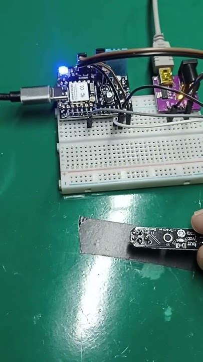 Hw 006 Tcrt5000 Optical Line Tracker Sensor With Esp32 C6 Youtube