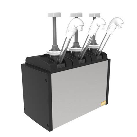 Asept Triple Topping Pump Rail Sauce Dispensing Solutions With