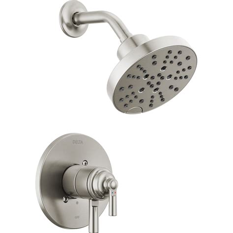 Delta Saylor Monitor 17 Series 5 Setting Shower Trim In Stainless Valve Sold Separately The