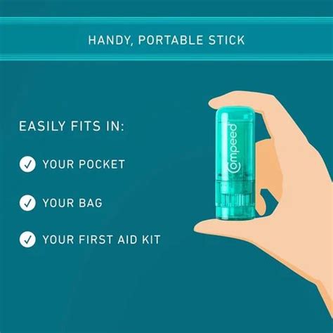 Health And Personal Care Compeed Anti Blister Sticks Packaging Type