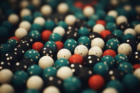 Colorful Three Dimensional Sphere Background Texture Stock Illustration Illustration Of