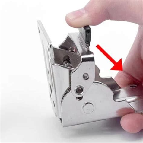 Locking Hinges Angled Folding Table Hinge Heavy Duty Spring Loaded Hinge Folding Shelf
