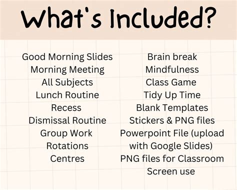 Ultra Simple Soft Daily Classroom Slides Editable Templates Etsy Uk