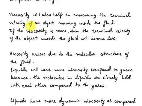 What Is Viscosity What Is The Cause Of It In Liquids And In Gases Do