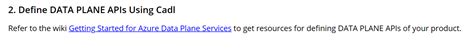 update getting started with cadl link · issue 5506 · azure azure sdk