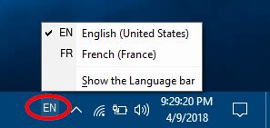 Hide Or Show Language Bar Input Indicator In Windows 10 Password