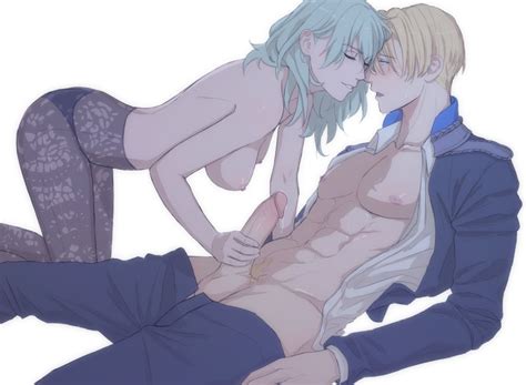 Rule 34 1boy 1girls Abs Black Panties Blonde Hair Blue Eyes Byleth