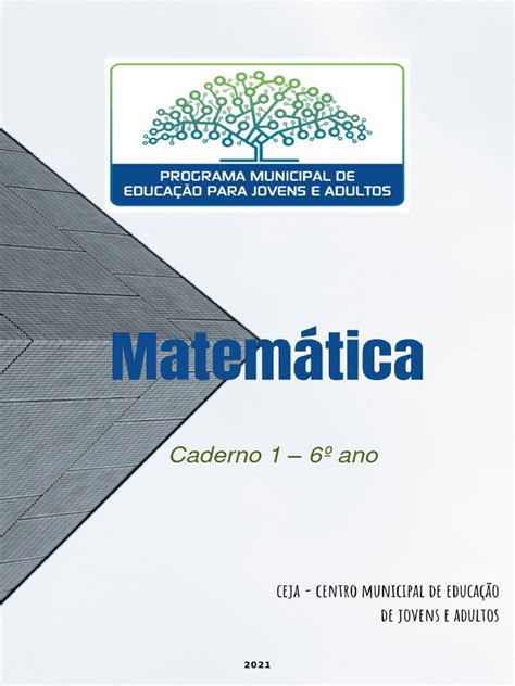 Apostila 6 º Ano Matemática Pdf Números Linha Geometria