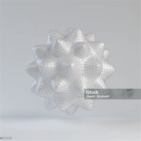 3 D 벡터 일러스트레이션 2차 도형에 대한 스톡 벡터 아트 및 기타 이미지 2차 도형 3차원 형태 개념 Istock