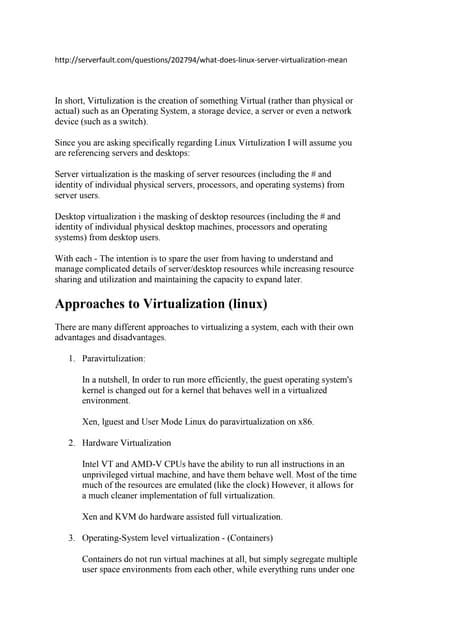 Linux Virtualization In A Nutshell Pdf
