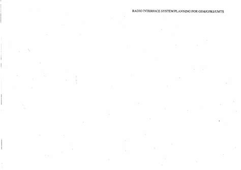 Pdf 39037715 Radio Interface System Planning For Gsm Gprs Umts Dokumen Tips