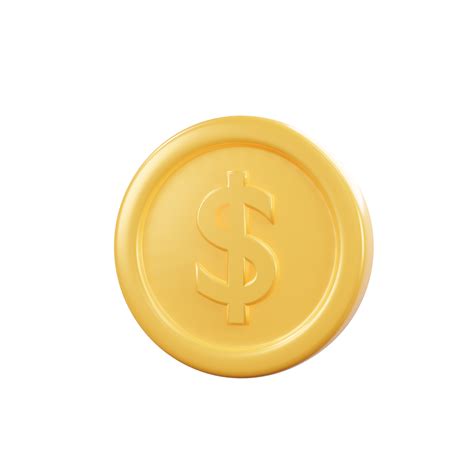 3d Minimal Rendering Coin 22532252 Png