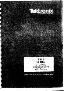 Tektronix 912 10mhz Storage Oscilloscope 1975 Sm Service Manual Download Schematics Eeprom
