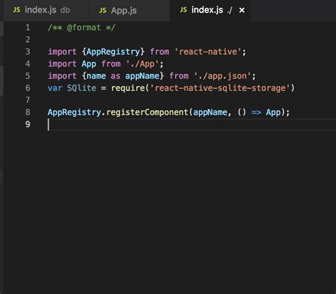 Doing Correct Setup For Ios But Cant Open Db Getting Undefined Thisdatabasetransaction