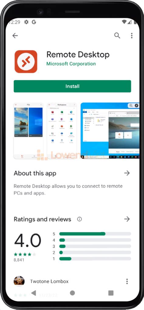 Guide Mobile Remote Desktop Lowendviets Documentation
