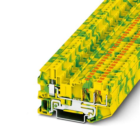 Ptu 4 Twin Pe 접지 단자 3211862 Phoenix Contact