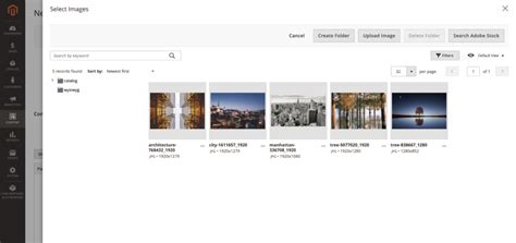 replace magento media gallery with file manager extension magezon