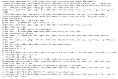 Gyp Err Stack Error `gyp` Failed With Exit Code 1 Rnode