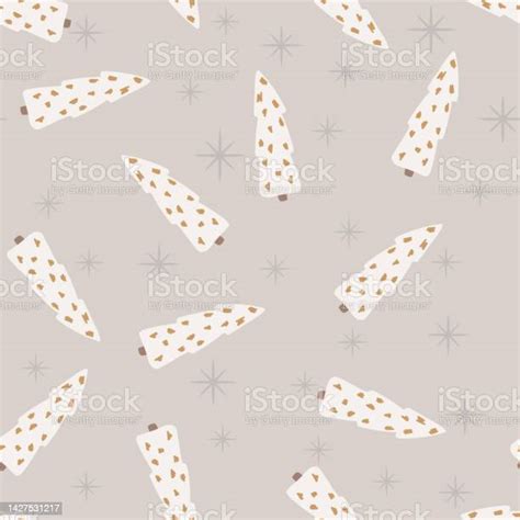 크리스마스 트리와 눈송이 매끄러운 패턴 새해 벡터 일러스트 레이 션 12월에 대한 스톡 벡터 아트 및 기타 이미지 12월 겨울 계절 Istock