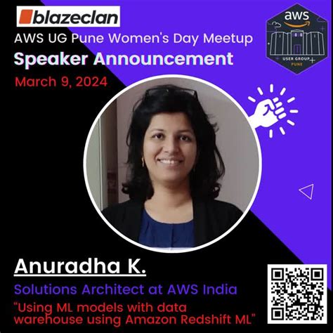 Aws User Group Pune On Linkedin Awscommunity Awsusergroup Womensday Aws Diversityintech
