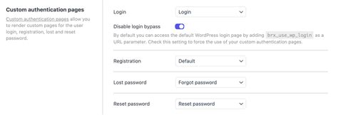 Custom Authentication Pages That Can Bypass Maintenance Mode Feature
