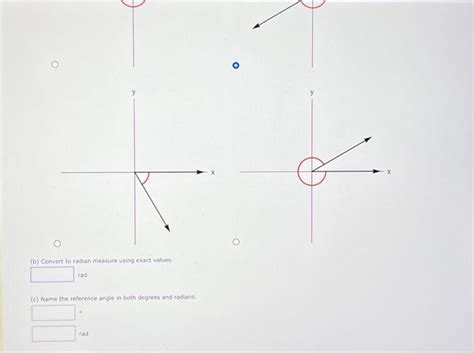 Solved B Convert To Radian Measure Using Exact Values Rad Solved B Convert To Radian Measure Using Exact Values Rad