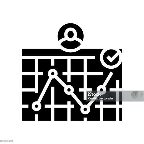 User Journey Map Ux Ui Design Glyph Icon Vector Illustration Stock Illustration Download Image
