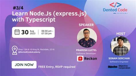 Dented Code Academy On Linkedin Learn Nodejsexpressjs With