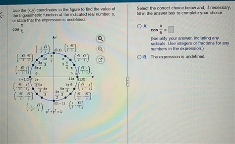 Solved Use The X Y Coordinates In The Figure To Find The Chegg Com