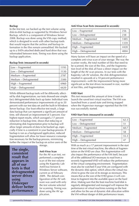 The Impact Of Disk Fragmentation On Servers Pdf