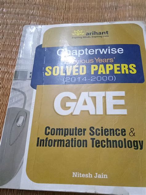 Books Textbooks Gate Computer Science And It Chapterwise Solvedpyq Freeup
