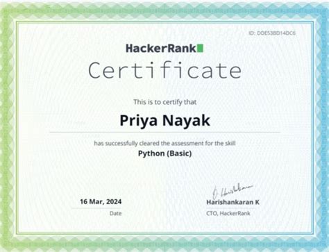 Priya Rn On Linkedin Python Basicskills Achievementunlocked