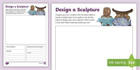Design A Sculpture Activity Teacher Made Twinkl