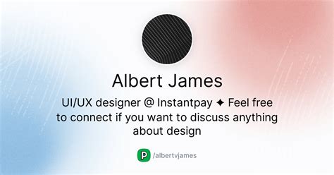 Resume Of Albert James • Peerlist