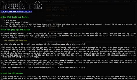 viblo cli cùng nhau xây dựng ứng dụng viblo trên terminal với nodejs