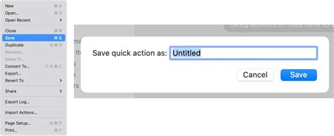 How To Use Quick Actions Workflows On Your Mac Imore