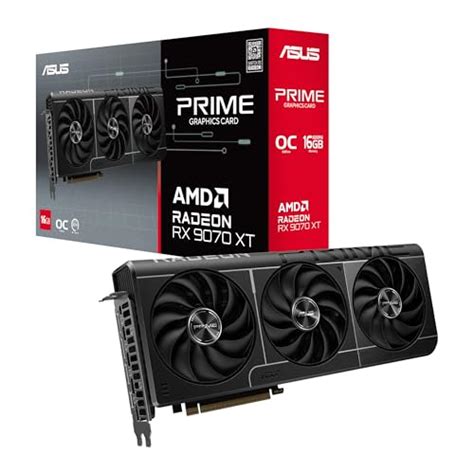 Asus Prime Radeon™ Rx 9070 Xt Oc Edition Graphics Card Pcie 50 Hdmidp 21 25 Slot Design
