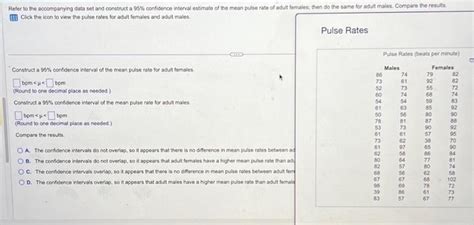 solved refer to the accomparying data set and construct a