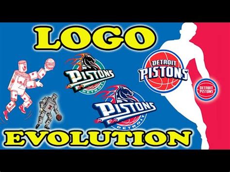 Detroit Pistons Logo Evolution Youtube