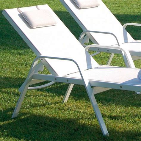 Шезлонг-лежак металлический Magnani Leisure, 2080х720х400 мм - купить в ...