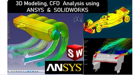 Do 3d Cad Modeling Product Design Fea Cfd Using Solidworks And Ansys