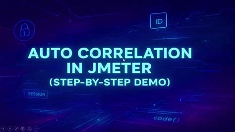 Auto Correlation In Jmeter Step By Step Demo Youtube