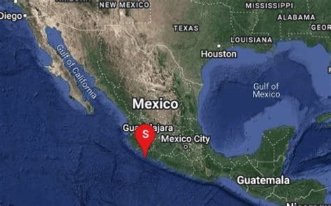 Se Registra Sismo De Magnitud 52 En Colima Fue Perceptible En Cdmx