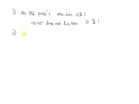 Solved Question 27 Determine Whether The Table Represents A Discrete