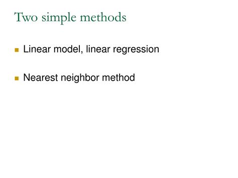 ppt chapter1 introduction chapter2 overview of supervised learning
