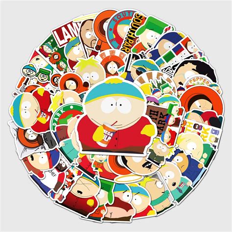 South Park Cartoon Figure Stickers Graffiti From Tinamao910607 2
